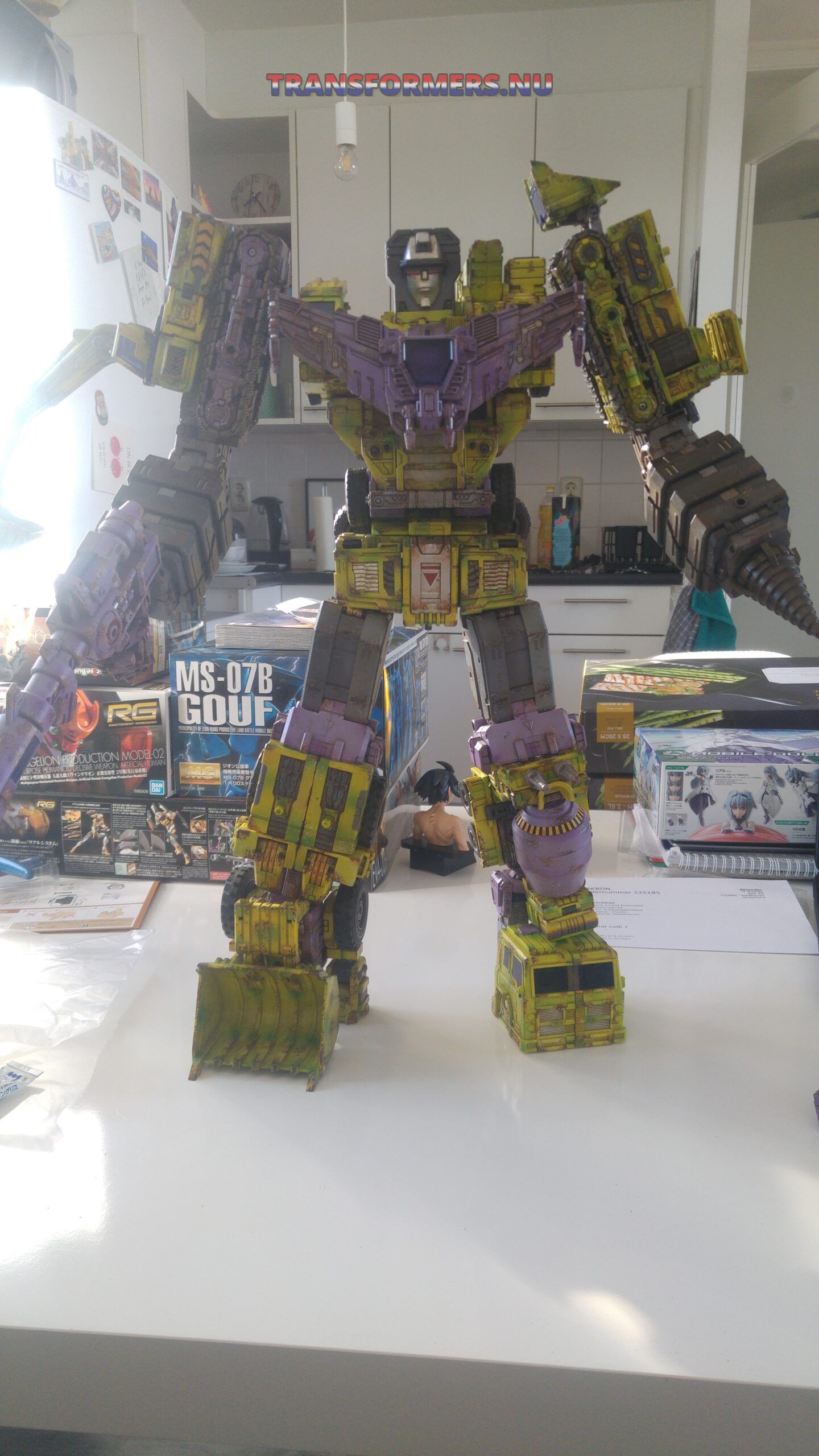 Masterpiece scale combiners – Transformers.nu