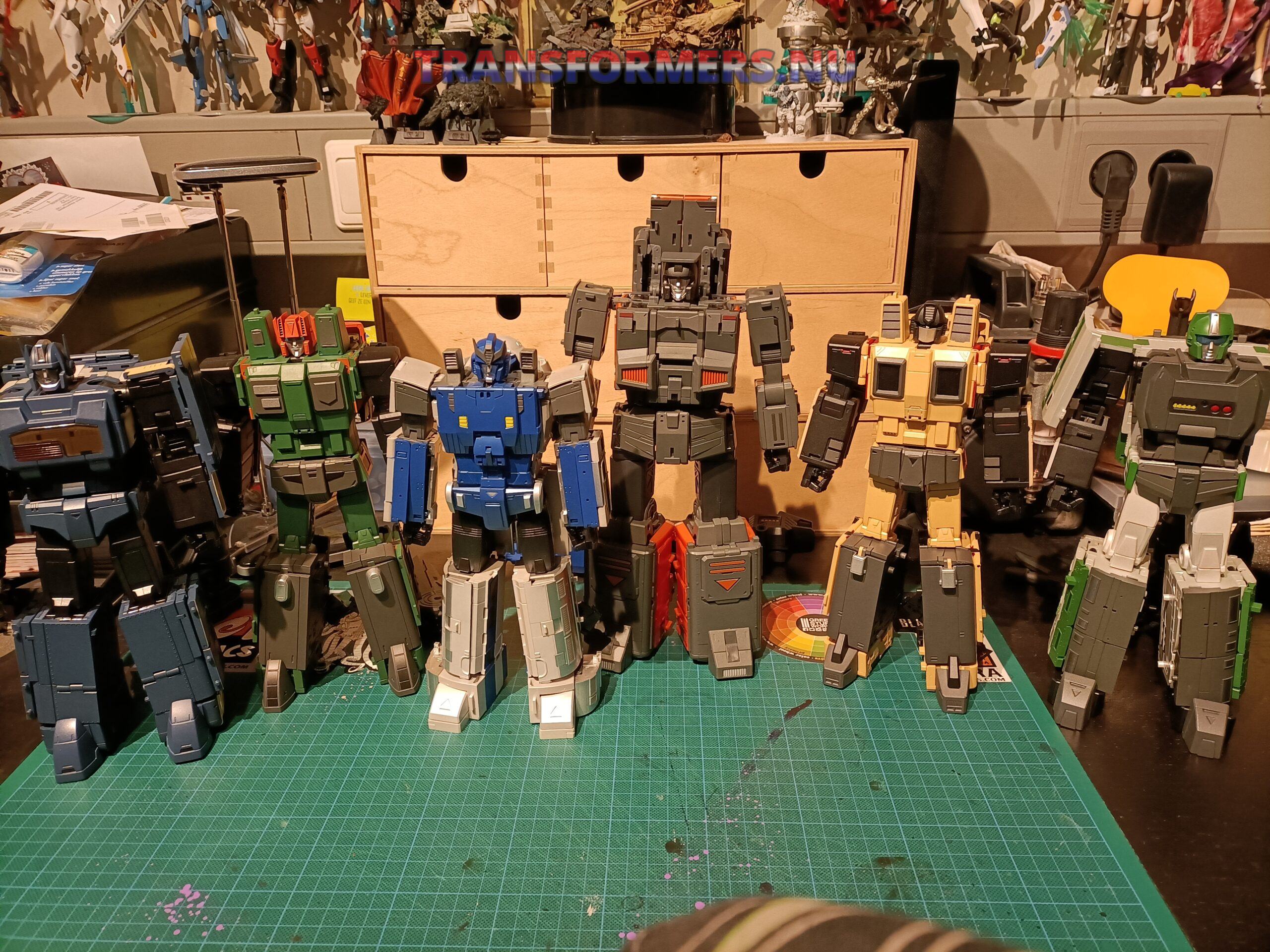 Masterpiece scale combiners – Transformers.nu